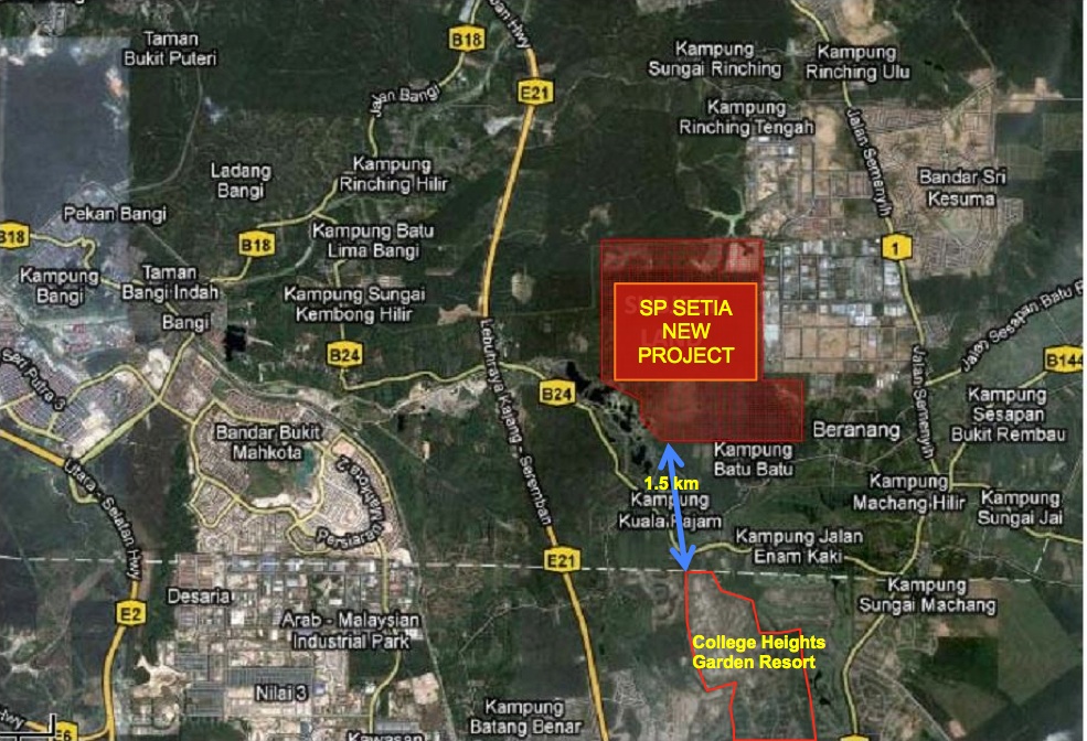 Malaysia Dream Homes Ideas: NEW SP SETIA PROJECT in BERANANG