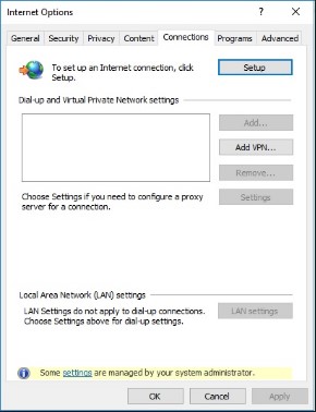 Perbaikan Internet Options Menu LAN Nonaktif dan Browser Tidak Connect ...