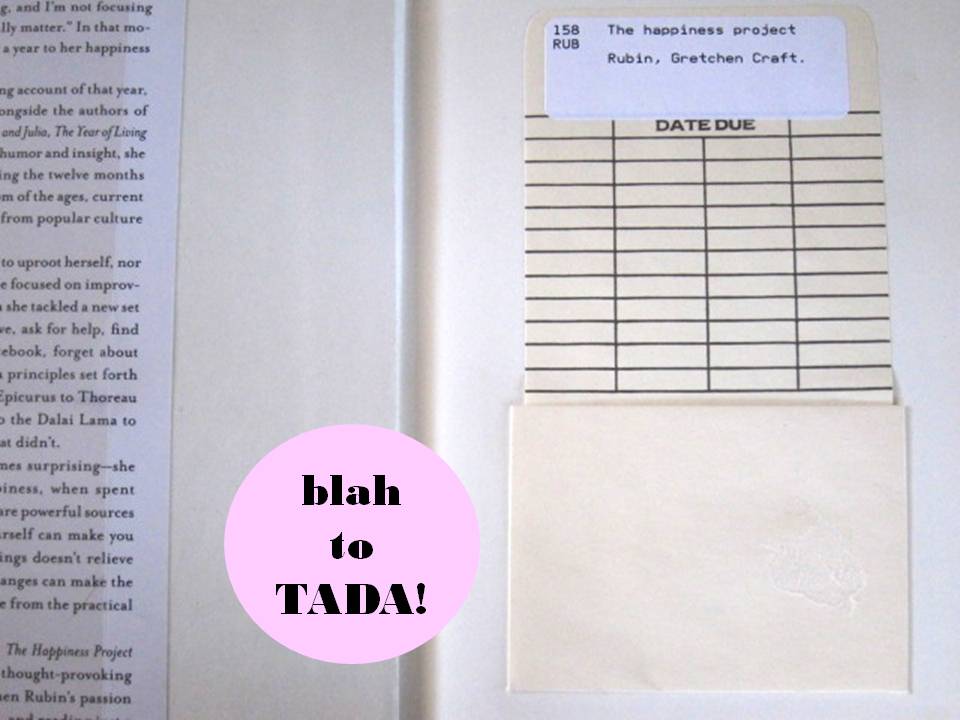blah to TADA!: Paper Pockets