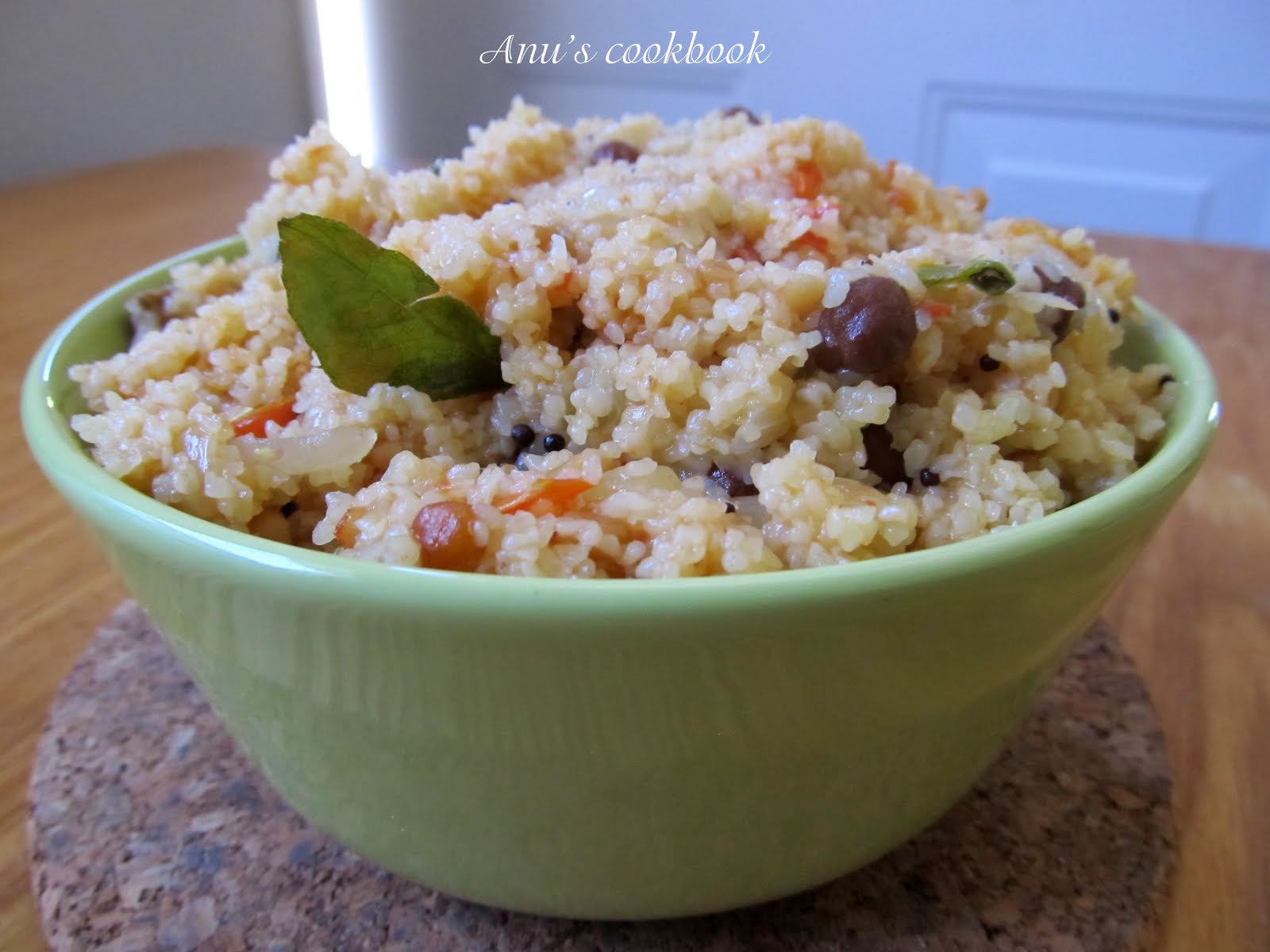 mama's cookbook: Godhuma ravva upma/cracked wheat upma
