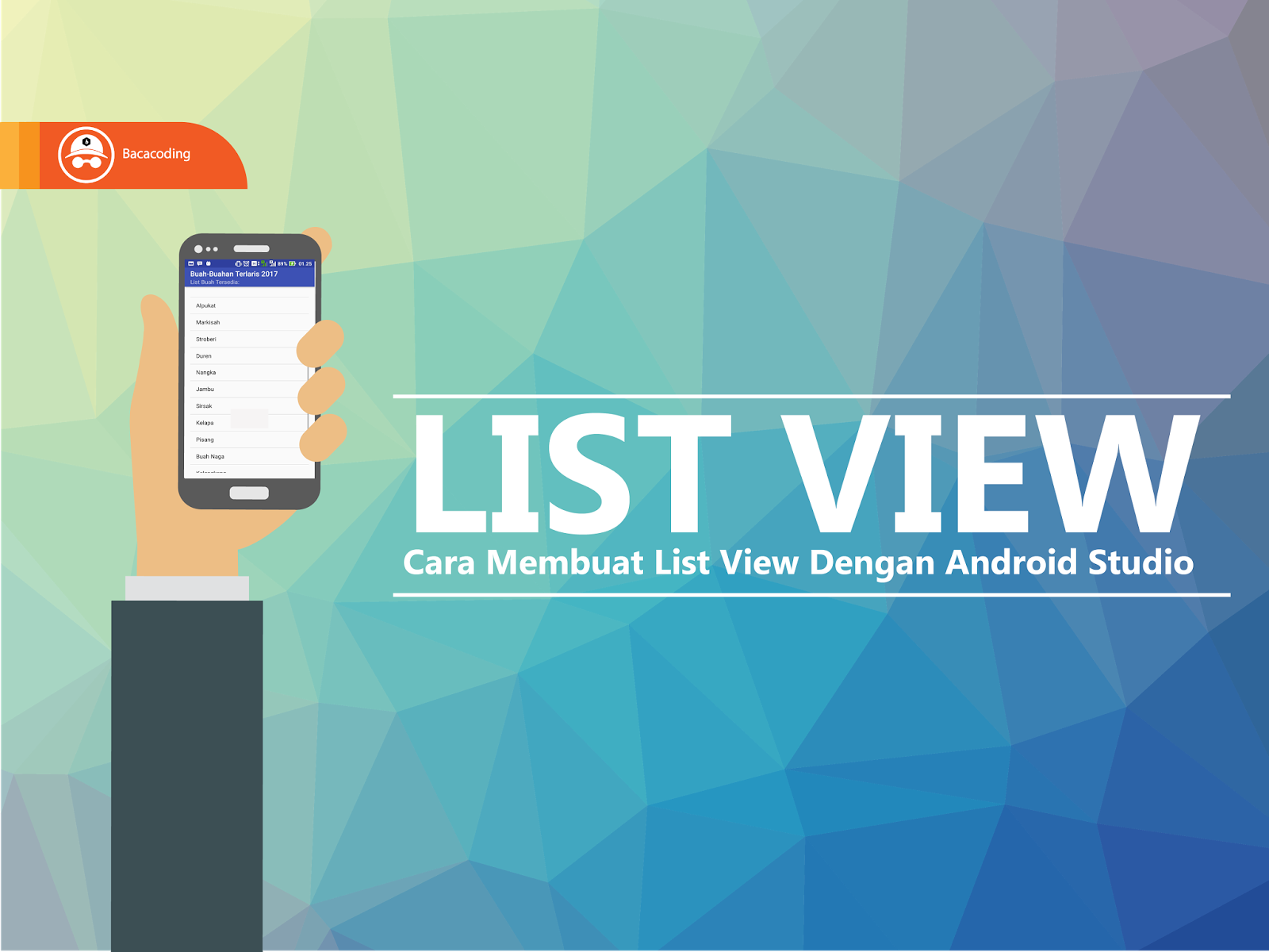 Cara Membuat List View Keren Dengan Android Studio - Alfibay