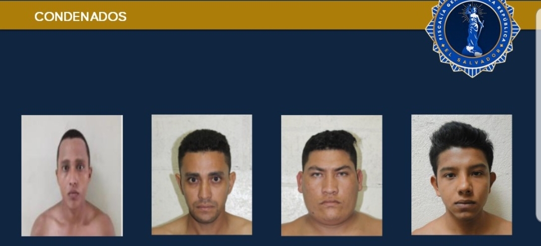 Cuatro Pandilleros Fueron Condenados A 20 Años De Prisión
