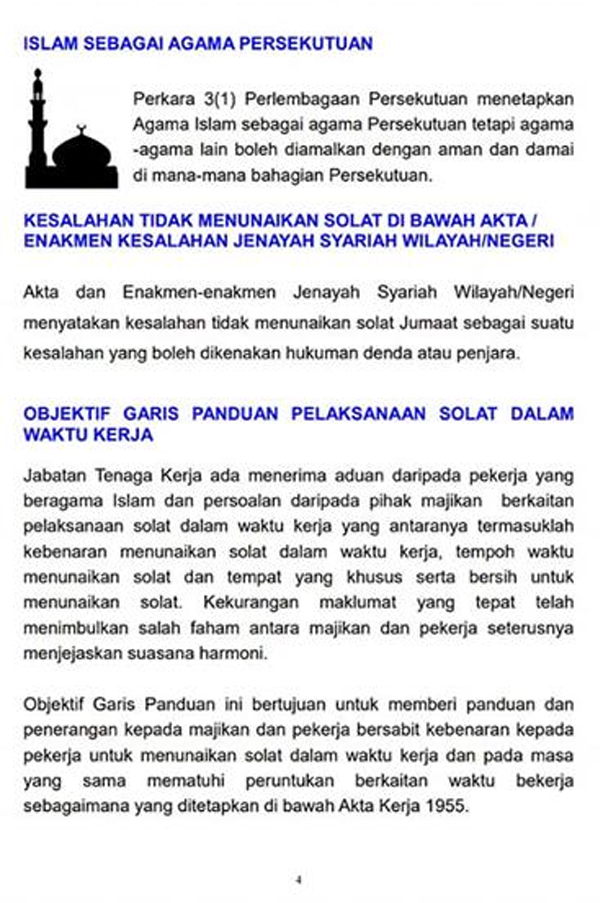 'Denda RM500 jika solat di waktu kerja' - Memo dari Top Management ...