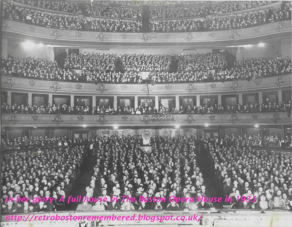 Retro Boston Remembered: The Tale of the Boston Opera House: A Lost ...