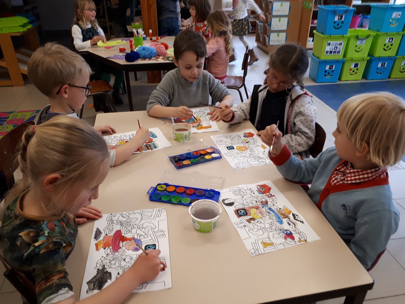 Kleuterschool Opvelp: juf Els