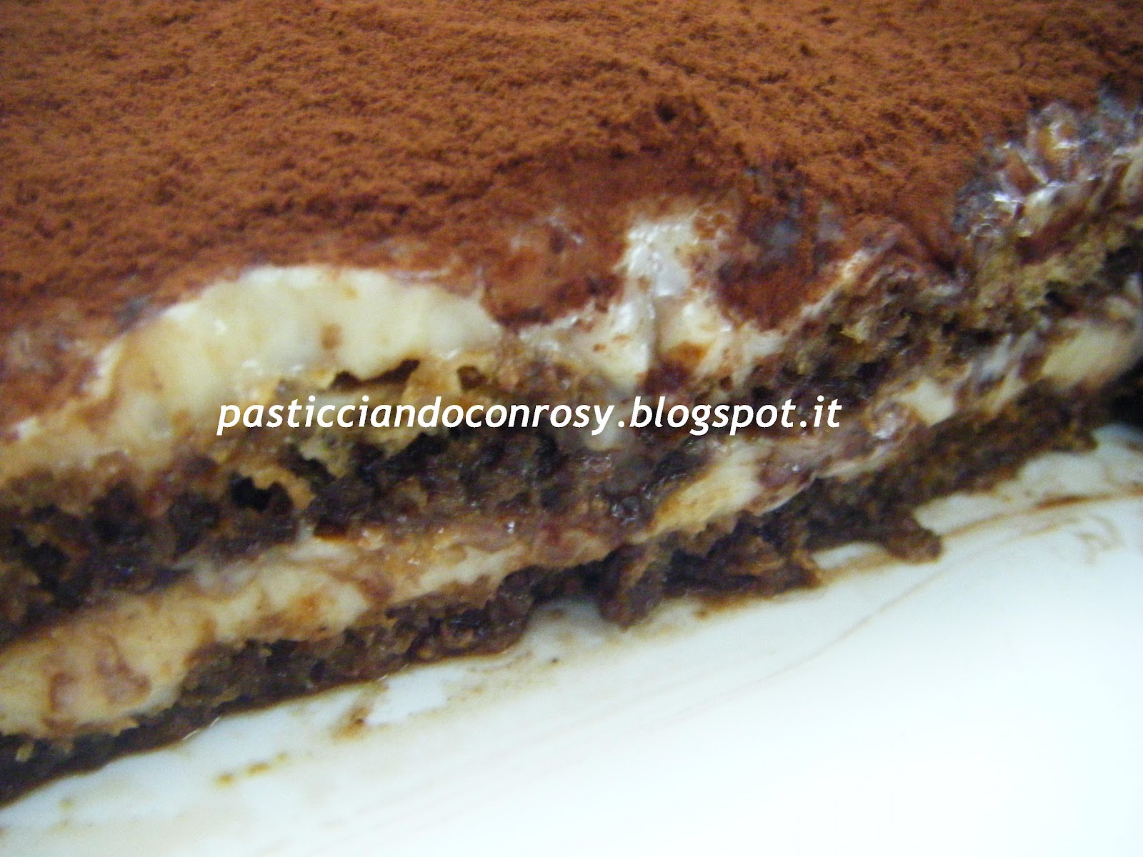 Tiramisù con crema | Pasticciando con Rosy