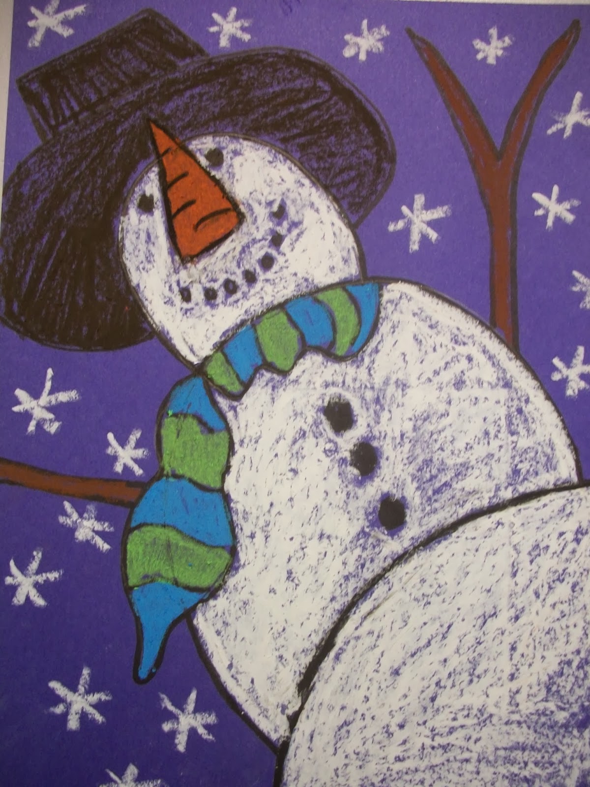 Picasso Kids: Snowman Perspective