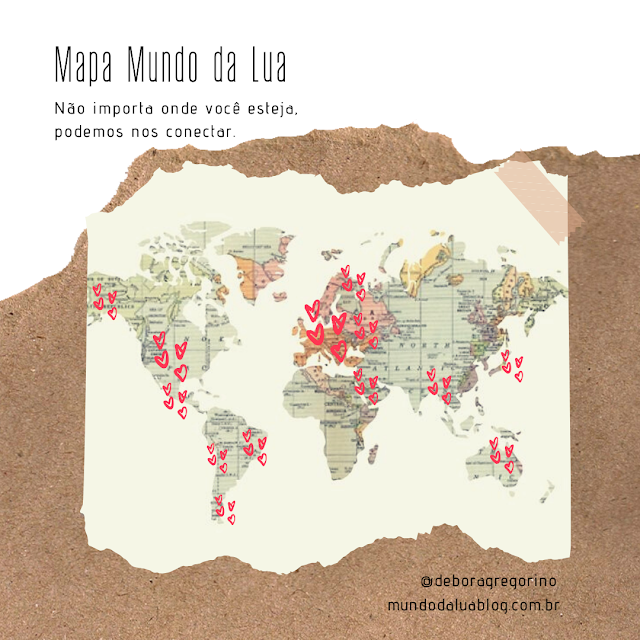 Mundo da Lua : Mapa Mundo da Lua