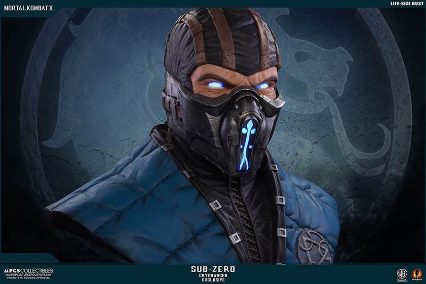 Pop Culture Shock annuncia l'esclusivo busto life-size di Sub-Zero ...