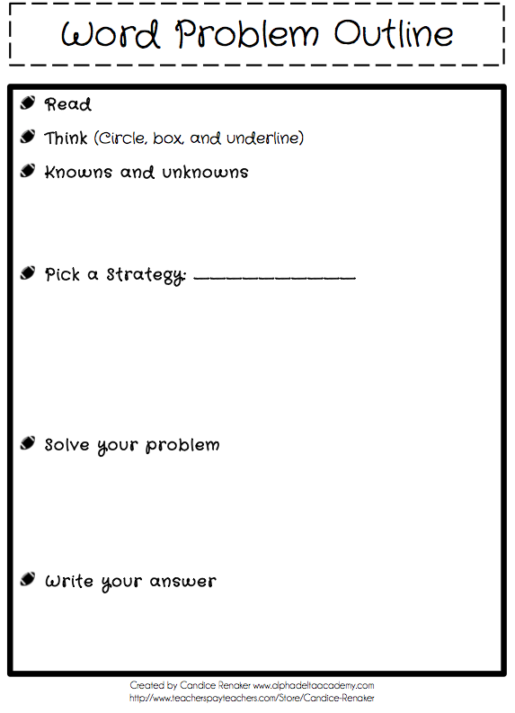 Alpha Delta Academy: How to Tackle a Word Problem