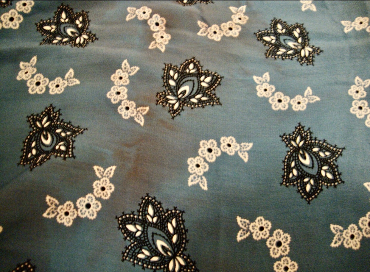 Simplicity 3364: Blue Springtime Blouse | Ms1940McCall