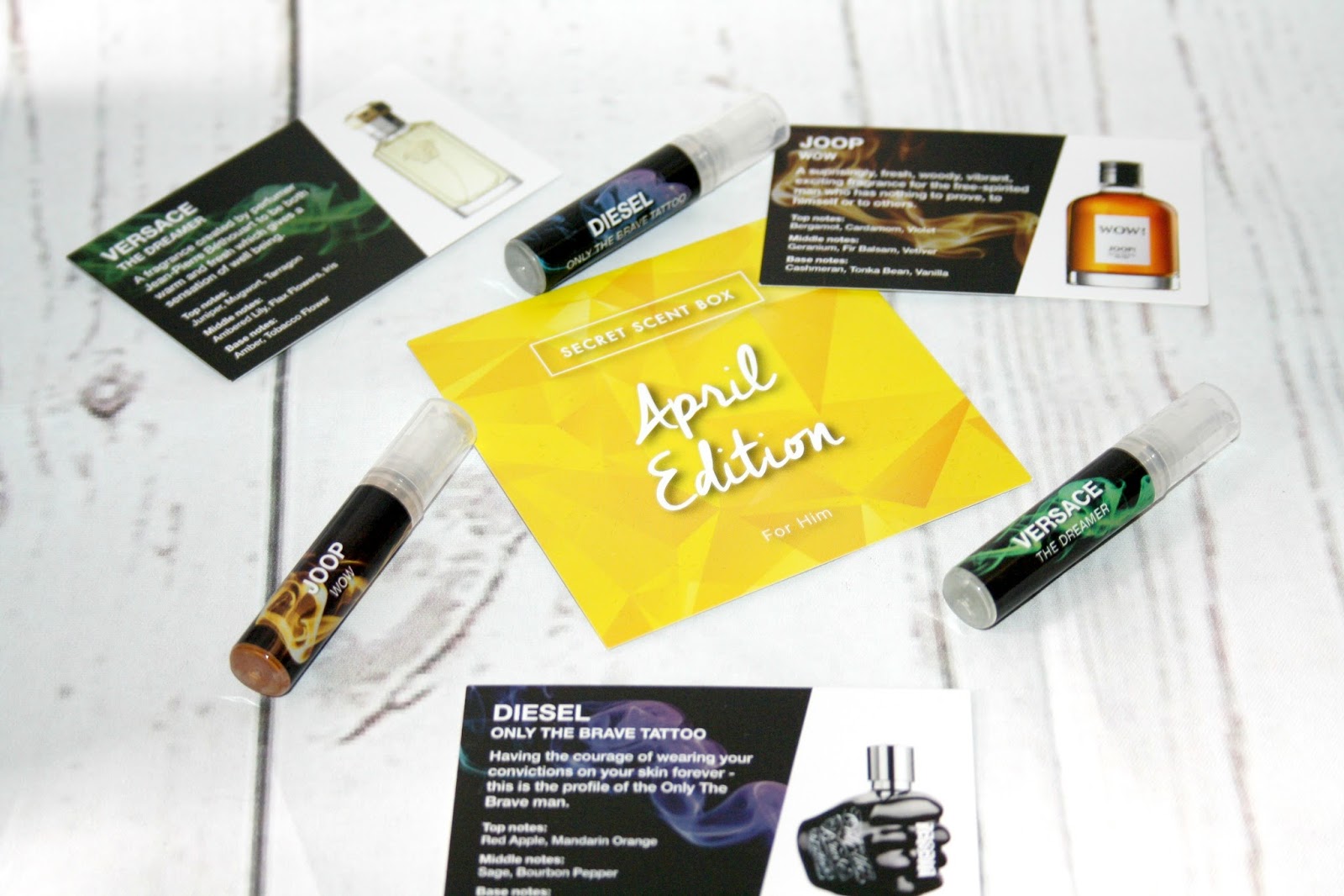 Beautykinguk: AFTERSHAVE: Secret Scent Box - April 2017