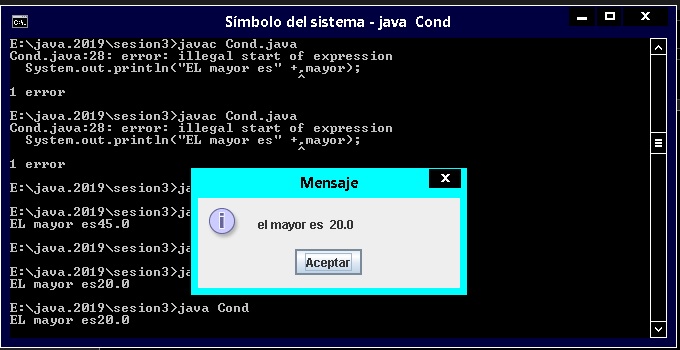 Codigos de Programacion: Operador Ternario Condicional con Java