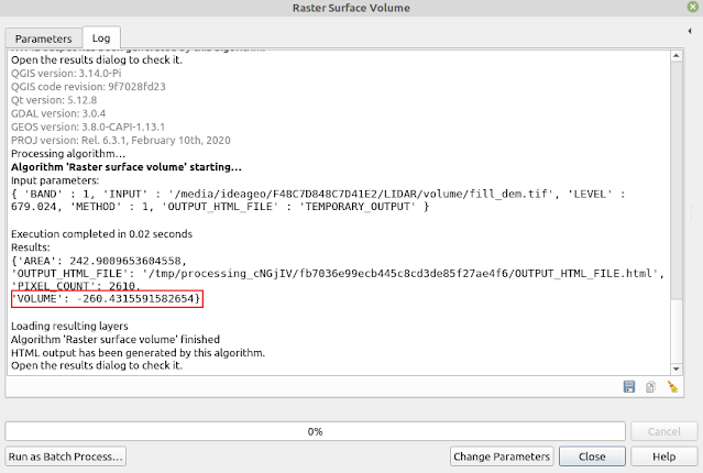 How to Calculate Raster Surface Volume in QGIS