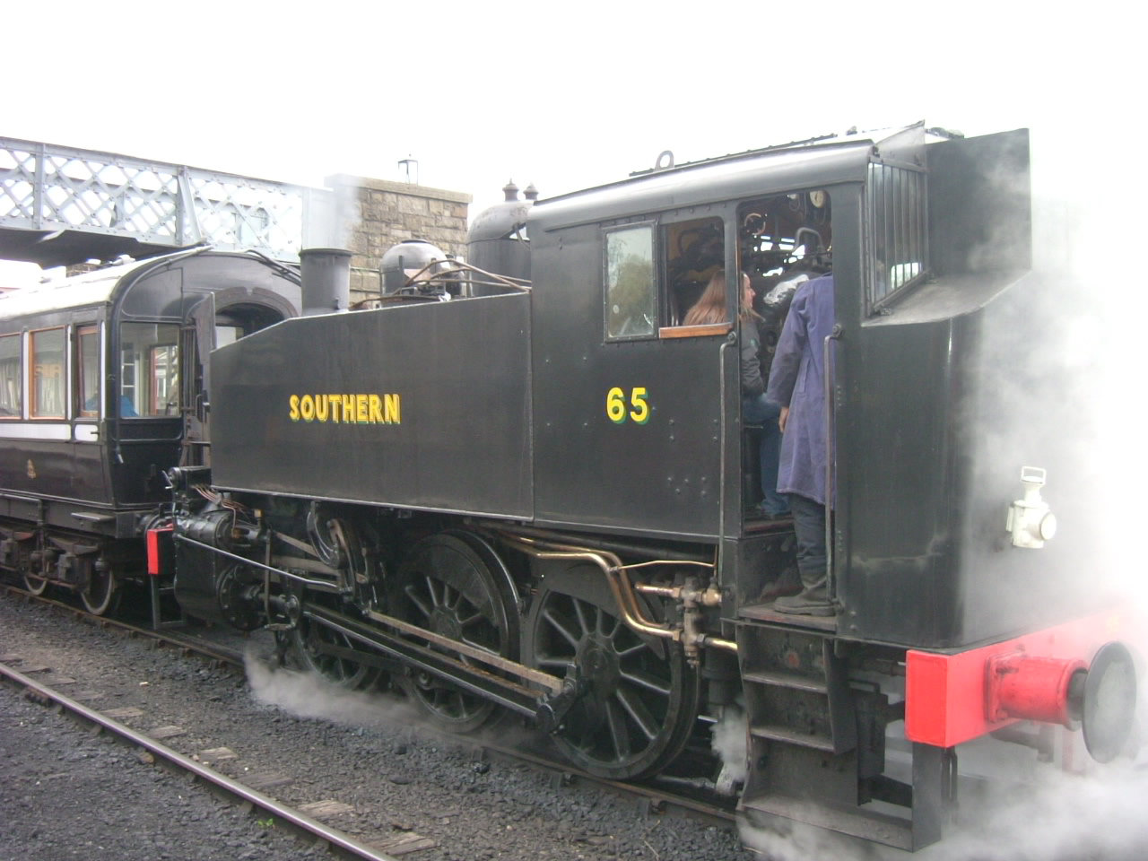 Steam Memories: A Yank in the Yorkshire Dales S100 No 65 at Embsay