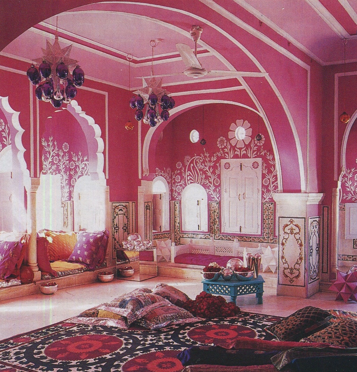 indian-interiors-1.jpg (1203×1252) | Indian interiors, Dream bedroom ...