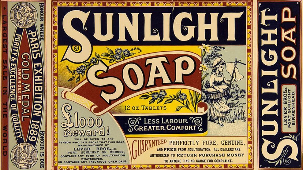 HISTORY OF BUSINESS: History of Sunlight soap