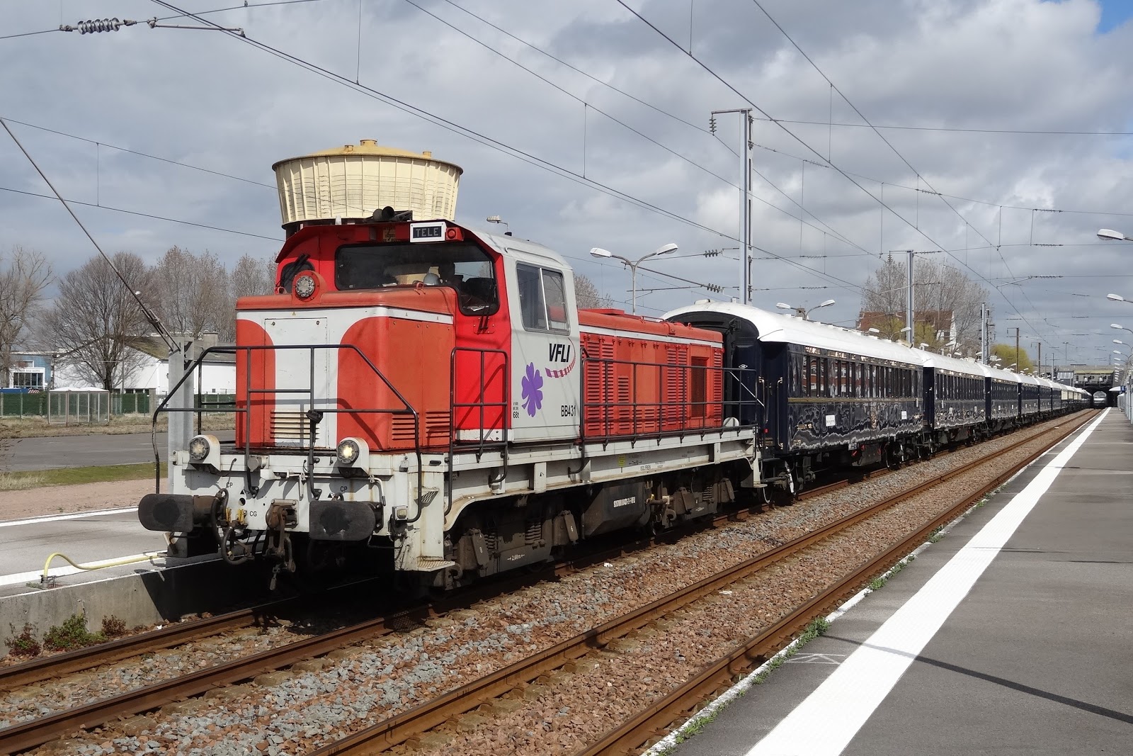 LA PASSION DU TRAIN: VSOE de ce Jeudi 23 Mai 2019 par Boulogne à l'aller