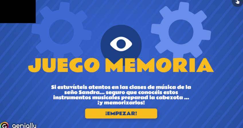 MÚSICA- JUEGO DE MEMORIA DE INSTRUMENTOS