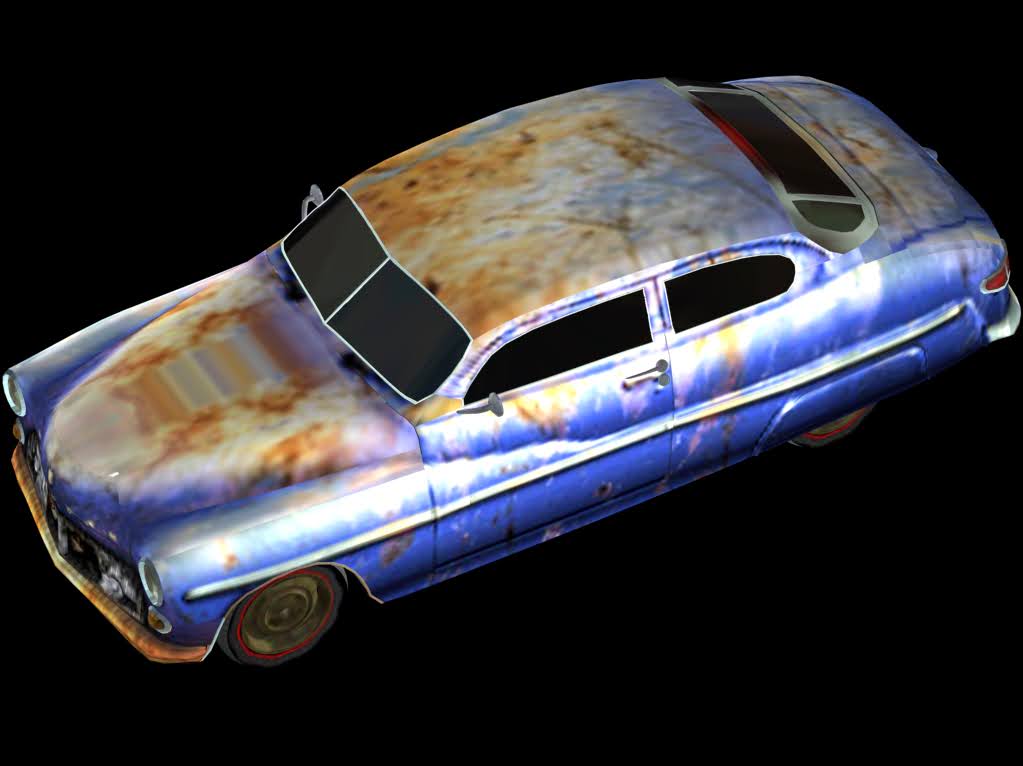 GTA SA CARS: 1949 Mercury Rusty