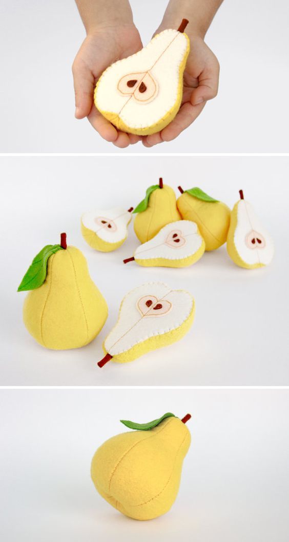 Juicy ideas to make your own felt fruit