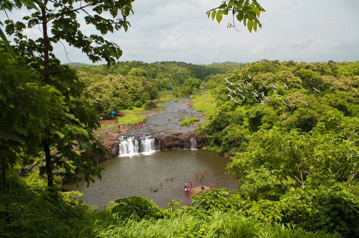 eco tourism campsite devghat Waterfall Umarpada Surat district in State ...
