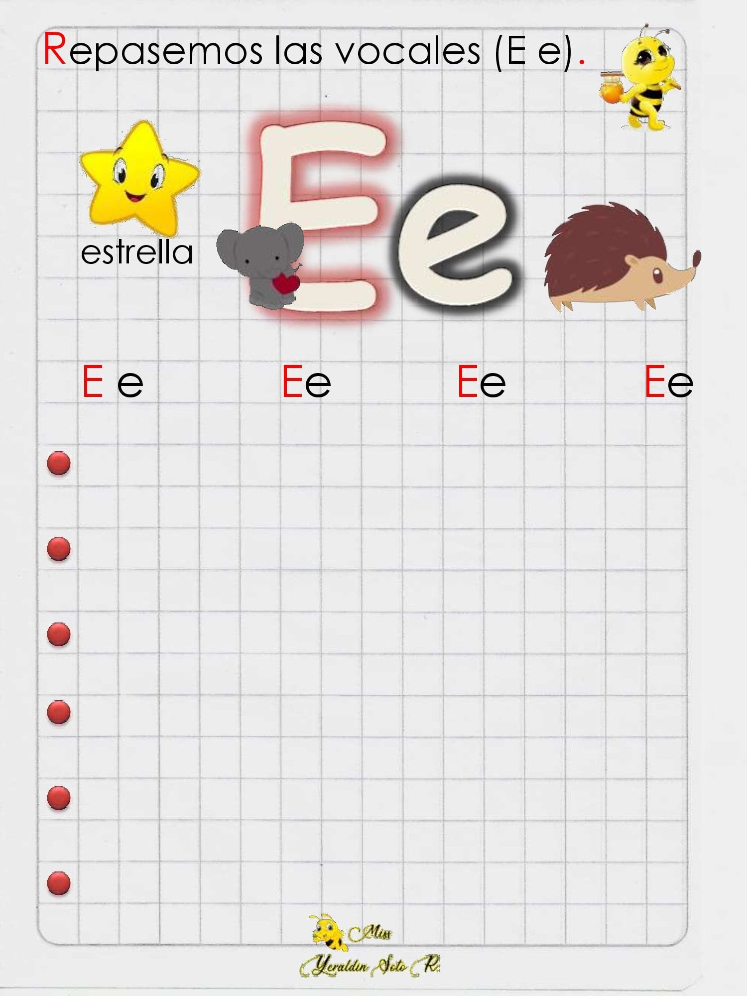 Practicamos las Vocales | Materiales Educativos para Maestras