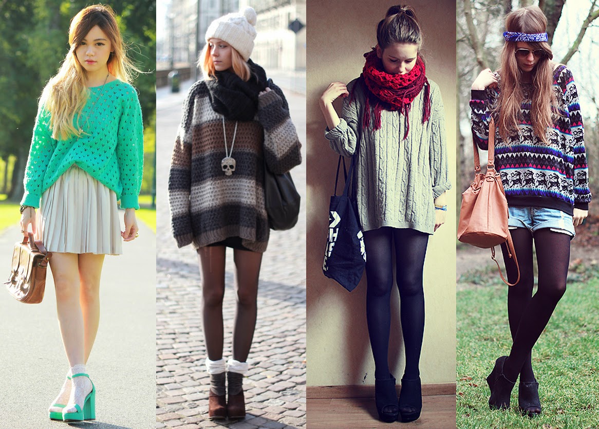 Clic Feminino: Looks Inspiradores Usando Sueter ♥