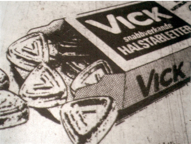 Nostalgorama: VICK halstabletter 1970