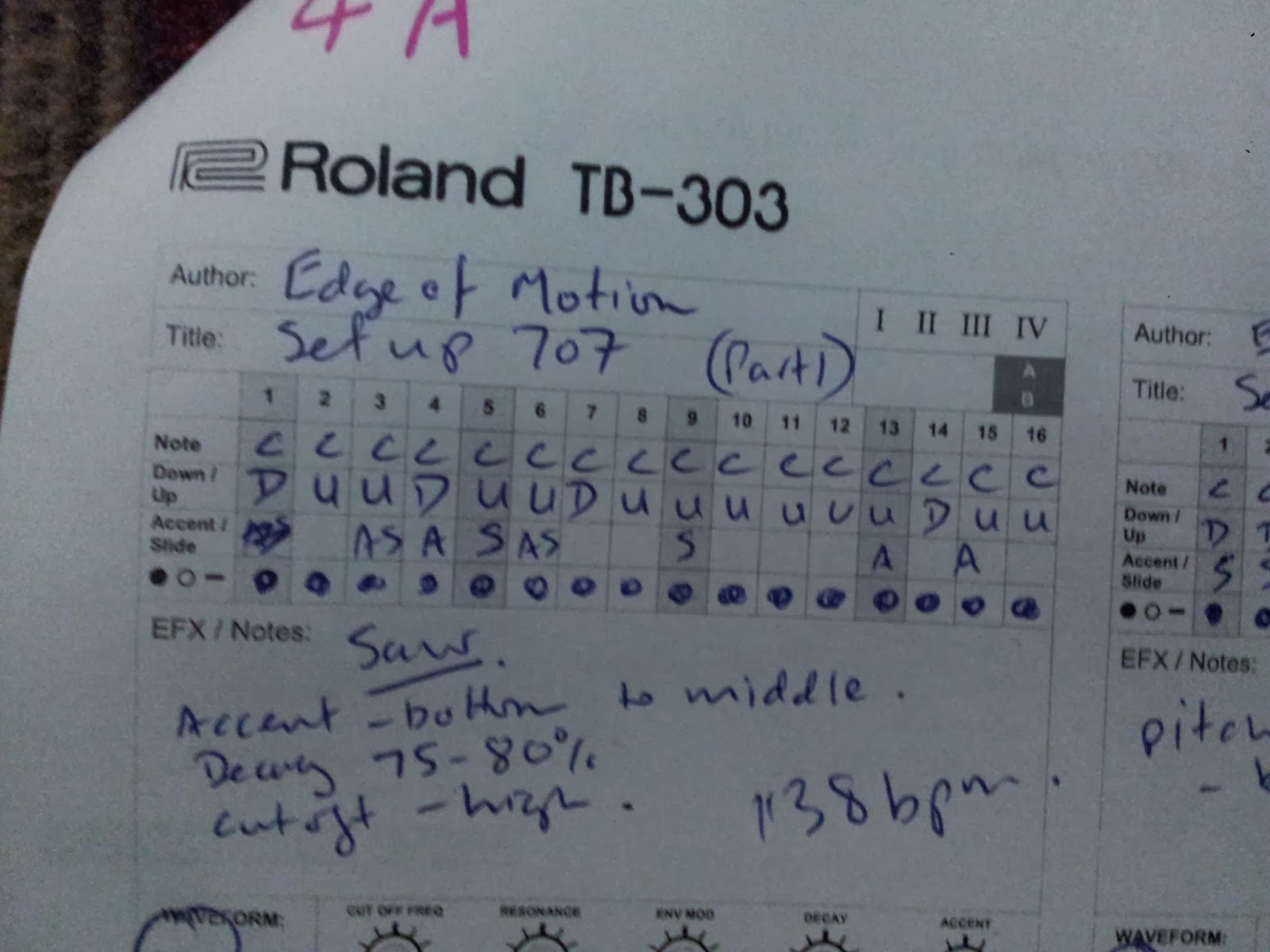 JonDent - Exploring Electronic Music: Famous 303 Bassline Patterns - page 1