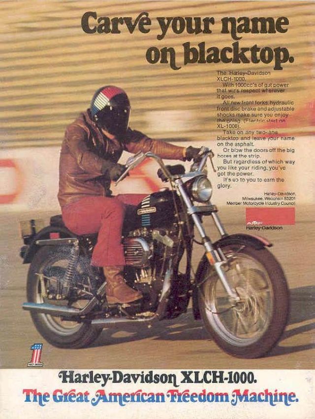 34 Wonderful Harley-Davidson Advertisements on Magazines During the ...