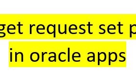 Oracle Application's Blog: Query to get request set parameter in oracle ...