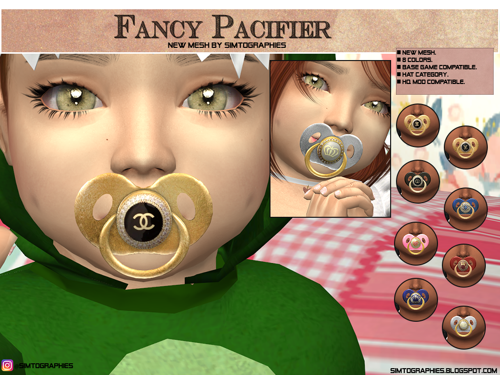 Fancy Pacifier - NEW MESH - Simtographies