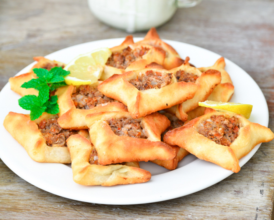 Sfeeha (Lebanese Meat Pies) | LEBANESE RECIPES
