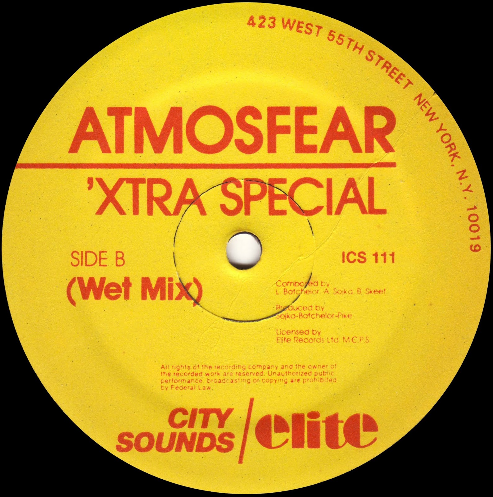 MI COLECCION DE MUSICA: Atmosfear - 'Xtra Special