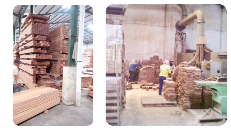 Jenis lantai parket Kayu Keruing dan Plafon Kayu Lumbersering - Toko ...