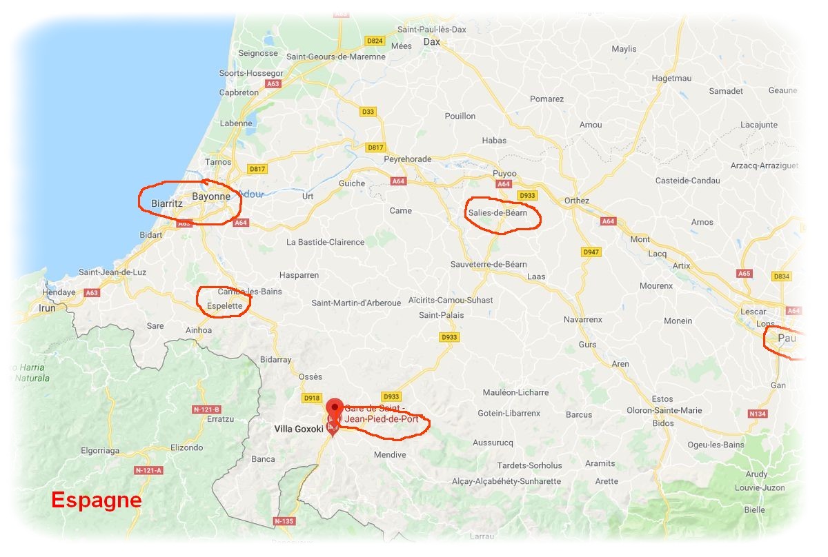 Cannelle de la Colombe d' Or !: Béarn_Pays_Basque_2018