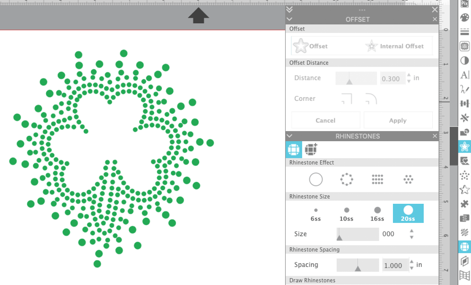 How to Make Silhouette Rhinestone Sprays (Cut on Vinyl, HTV, & Stencils ...