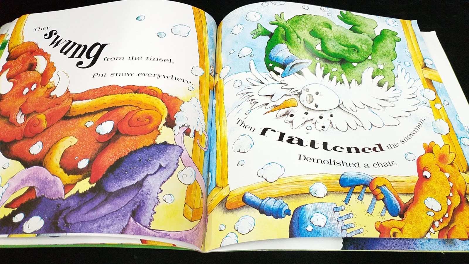 Kid Books Blog: 80.Mess Monsters / Mess Monsters at Christmas