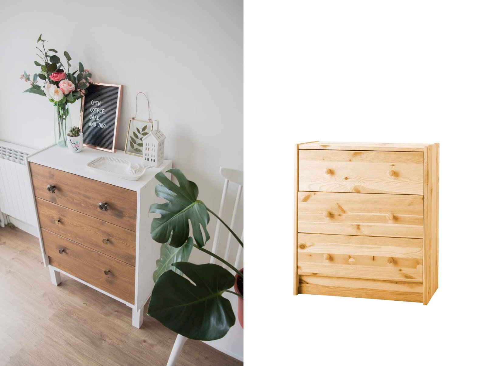 Como transformar la cómoda Rast (Ikea Rast hack)