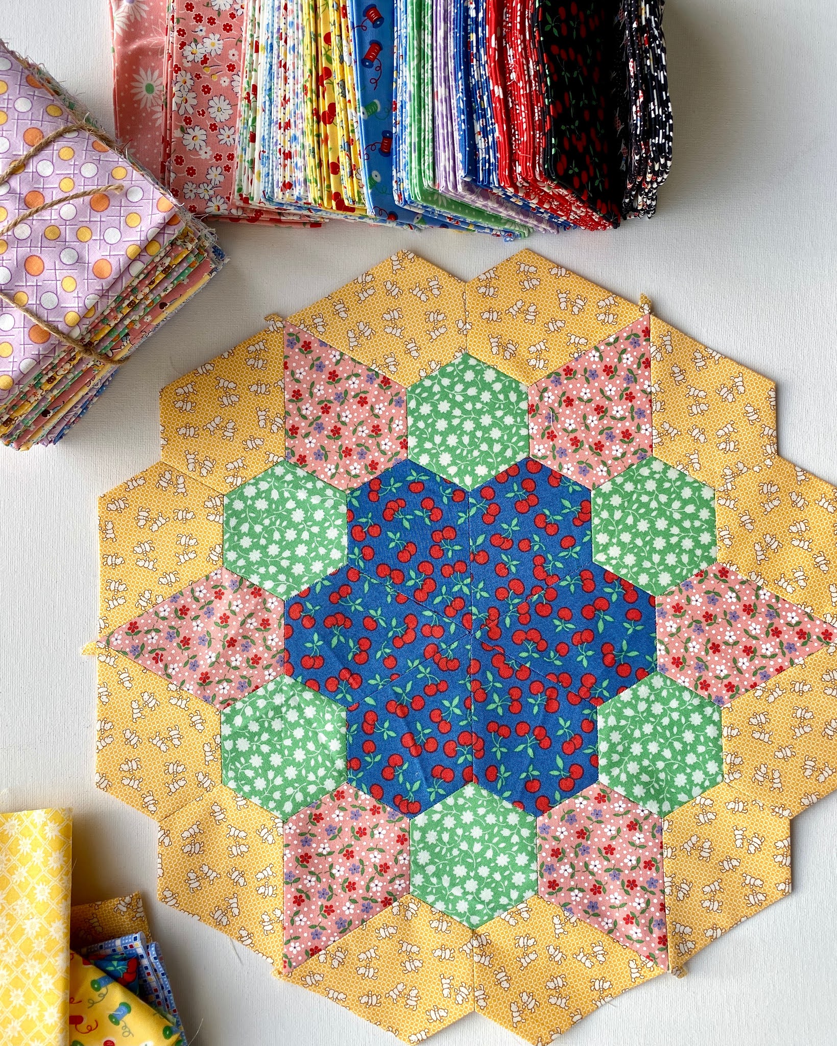 Geranium Delight Quilt - Samelia's Mum