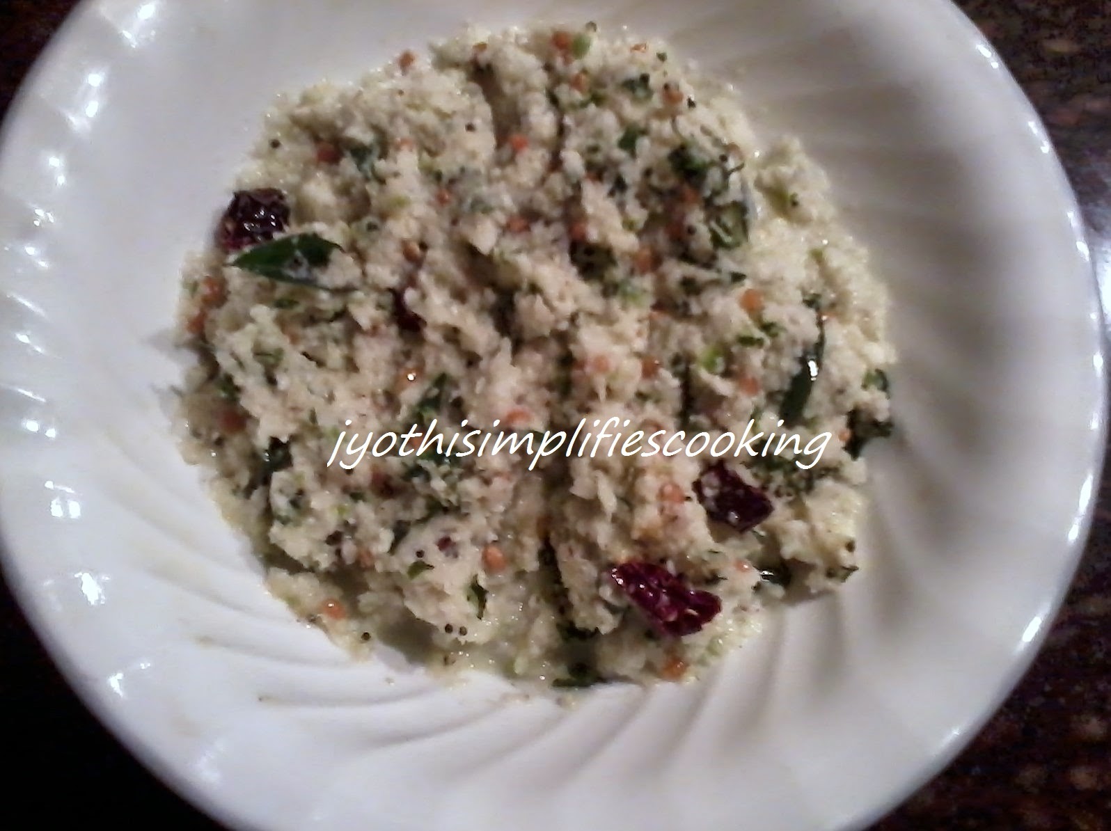 MULLANGI CHUTNEY/RADISH CHUTNEY