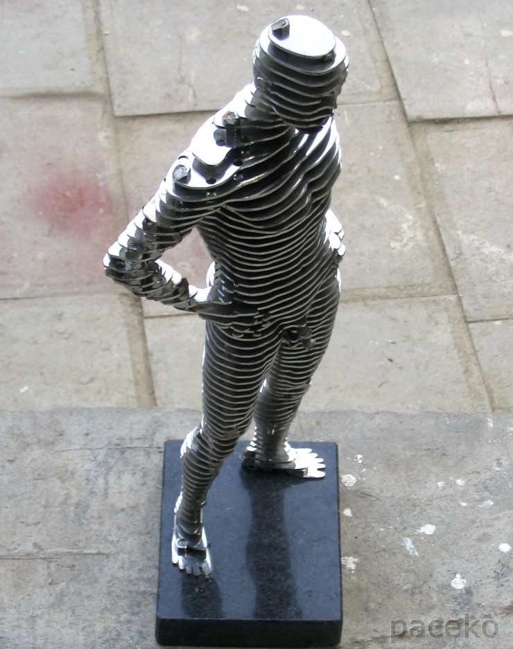3D Sculpture Slice Man - Art Collection