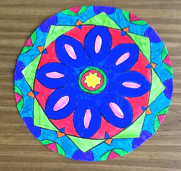 Mrs. Paul's Art Room: Mandala Radial Design