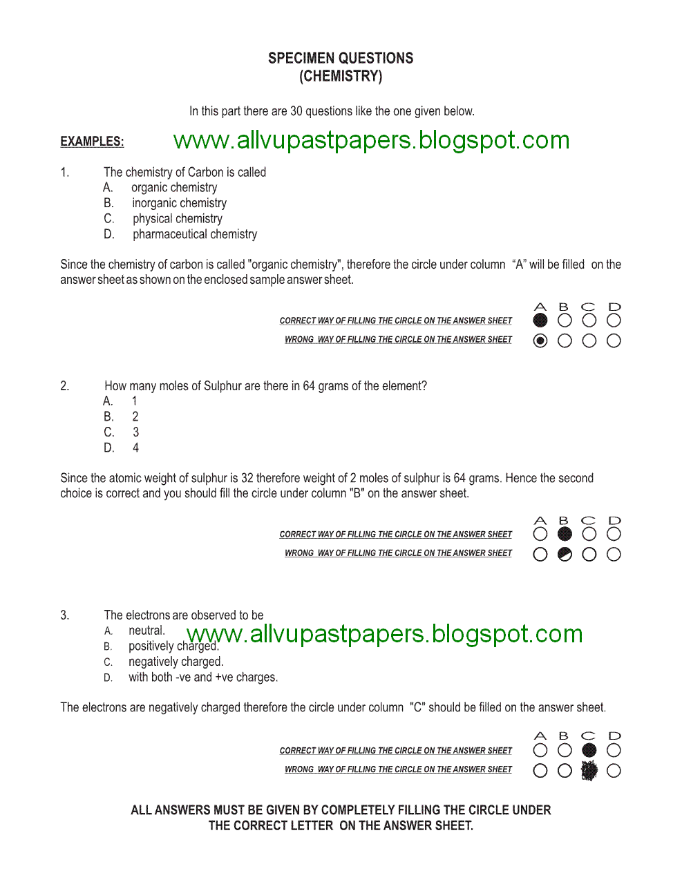 ALL UNIVERSITIES AND SERVICE COMMISSIONS PAST PAPERS IN PAKISTAN: ECAT ...