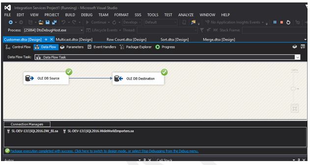 SQL Server Integration Service (SSIS) 2016 - Loading Data from Table to ...