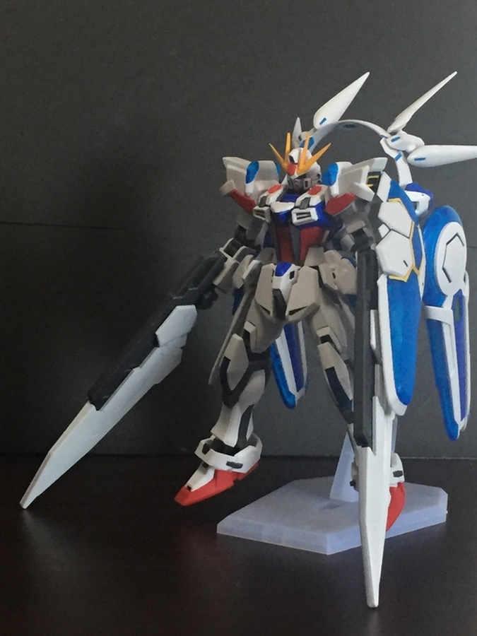 Custom Build: HG 1/144 Perfect Build Strike Gundam