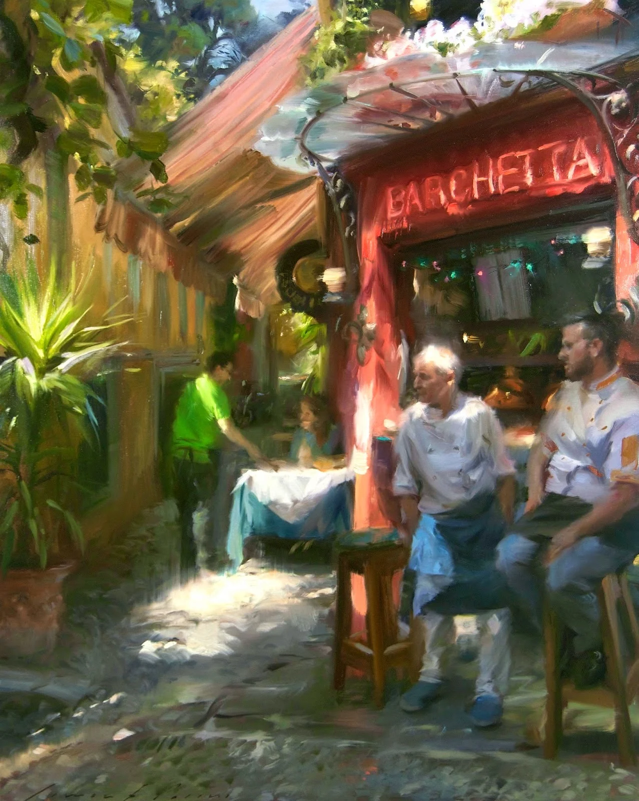 Simon Pasini, 1976 | Street scenes painter | Tutt'Art@ | Pittura ...