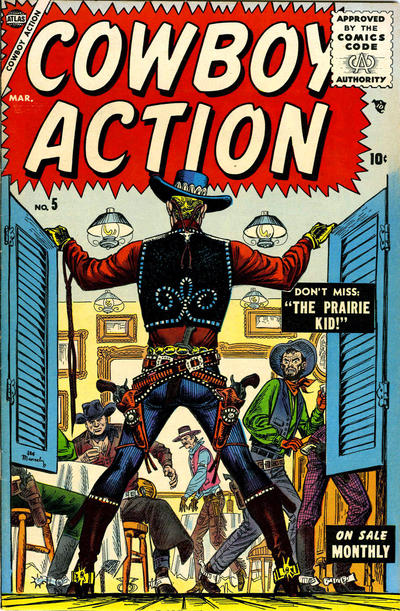 Old-fashioned Comics: Cowboy Action #05 – #11 (1955 – 1956) - Marvel ...