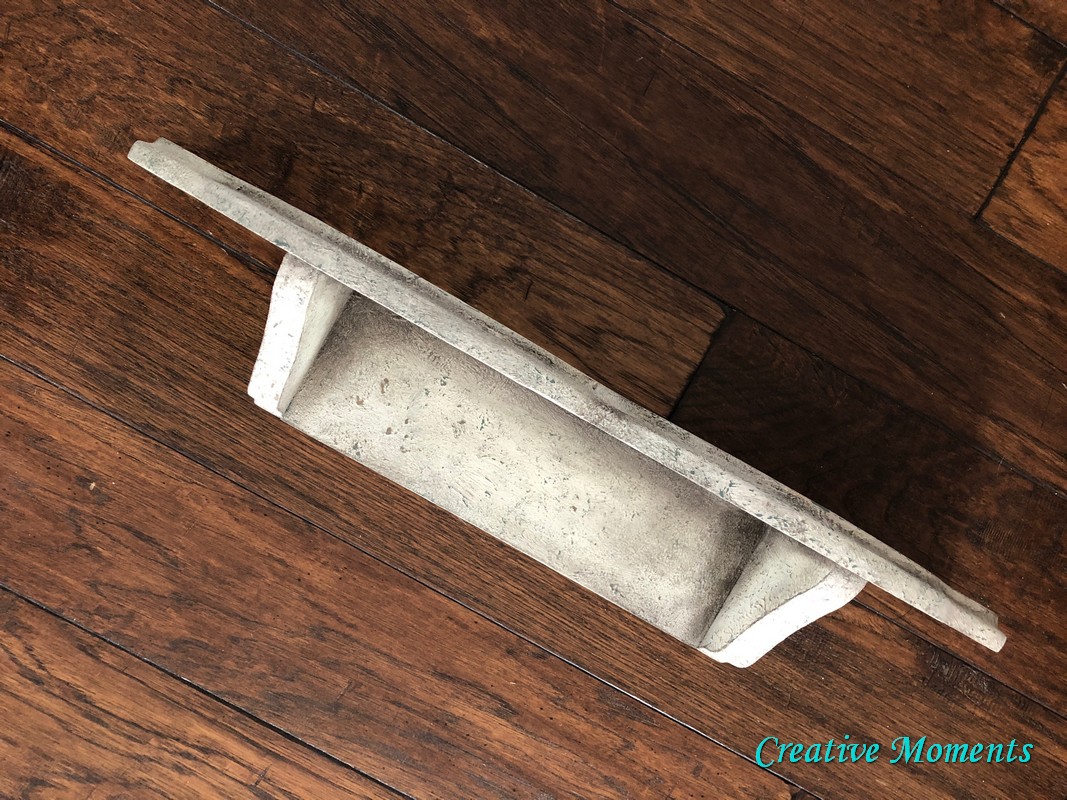 Venetian Plaster Shelf